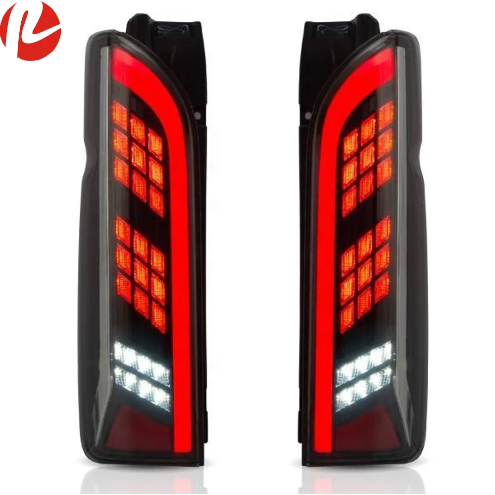 Dynamic Tail lamp Hiace KDH 200 2005-2018 LED Tail Light DRL Brake ...