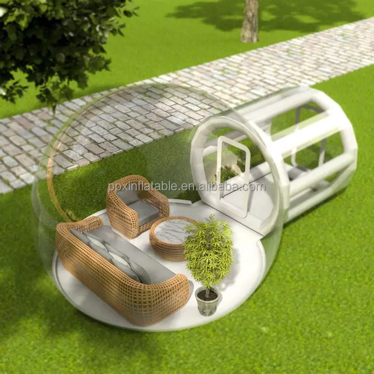 Kids Wedding Party Fun House Giant Clear Inflatable Crystal Igloo Dome ...