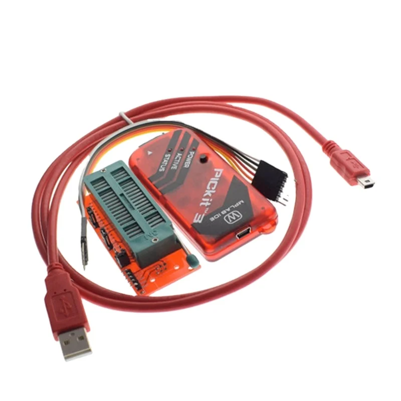 PICKIT3 KIT3 Offline Programming Microcontroller Chip Adapter Seat PIC ...
