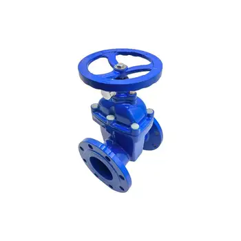Dn200 Non Rising Stem Metal Seated Gate Valve Penstock For Fluids - Buy ...