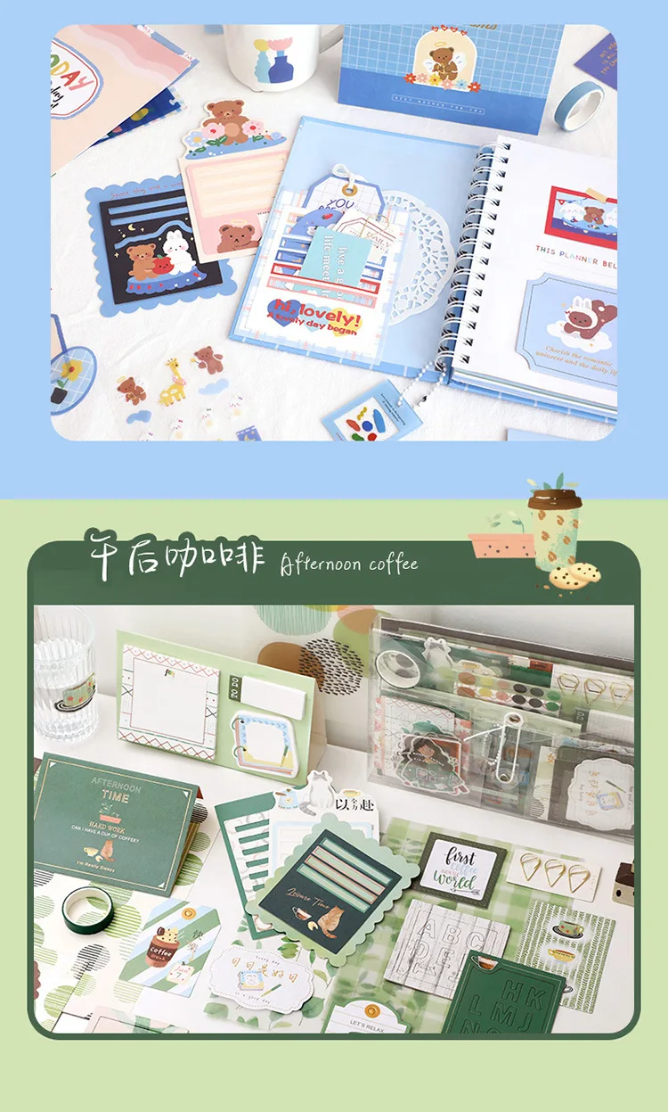 New Creative School Student Kids Craft Diy Journal Diary Planner ...