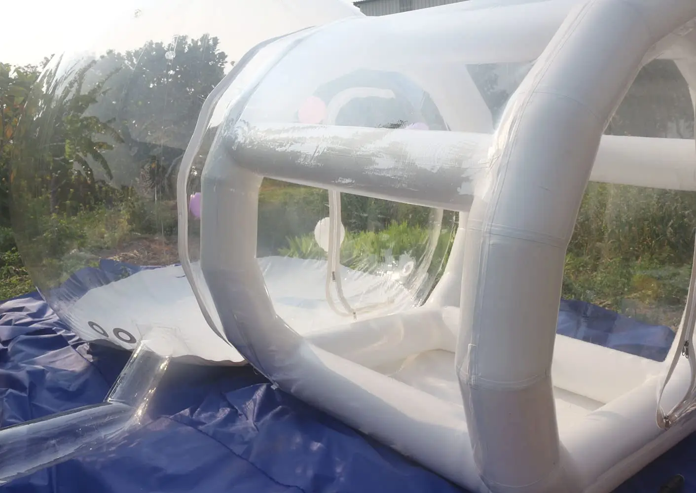 Party Balloon Bubble House Inflatable Outdoor Kids Dome Bubble Tent ...