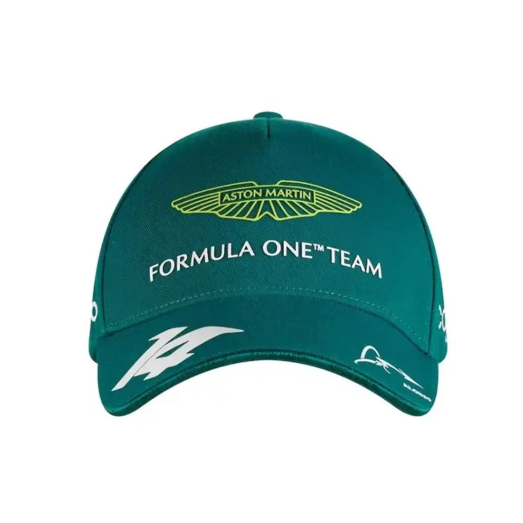 2023 Aston Martin F1 Race Team Alonso Baseball Snapback Cap Racing Hat ...