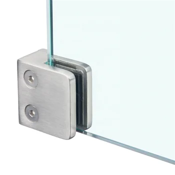 Italian Design Tempered Glass Railing Stainless Steel Glass Clamps ...