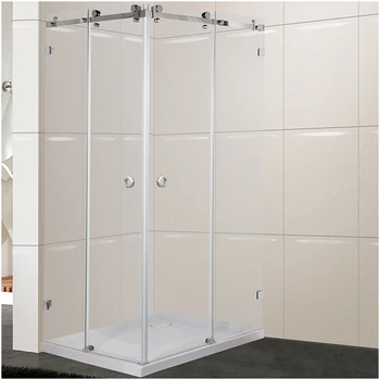 6 Mm Sliding Shower Enclosure Cubicle Doors 90 Degree Shower Box ...
