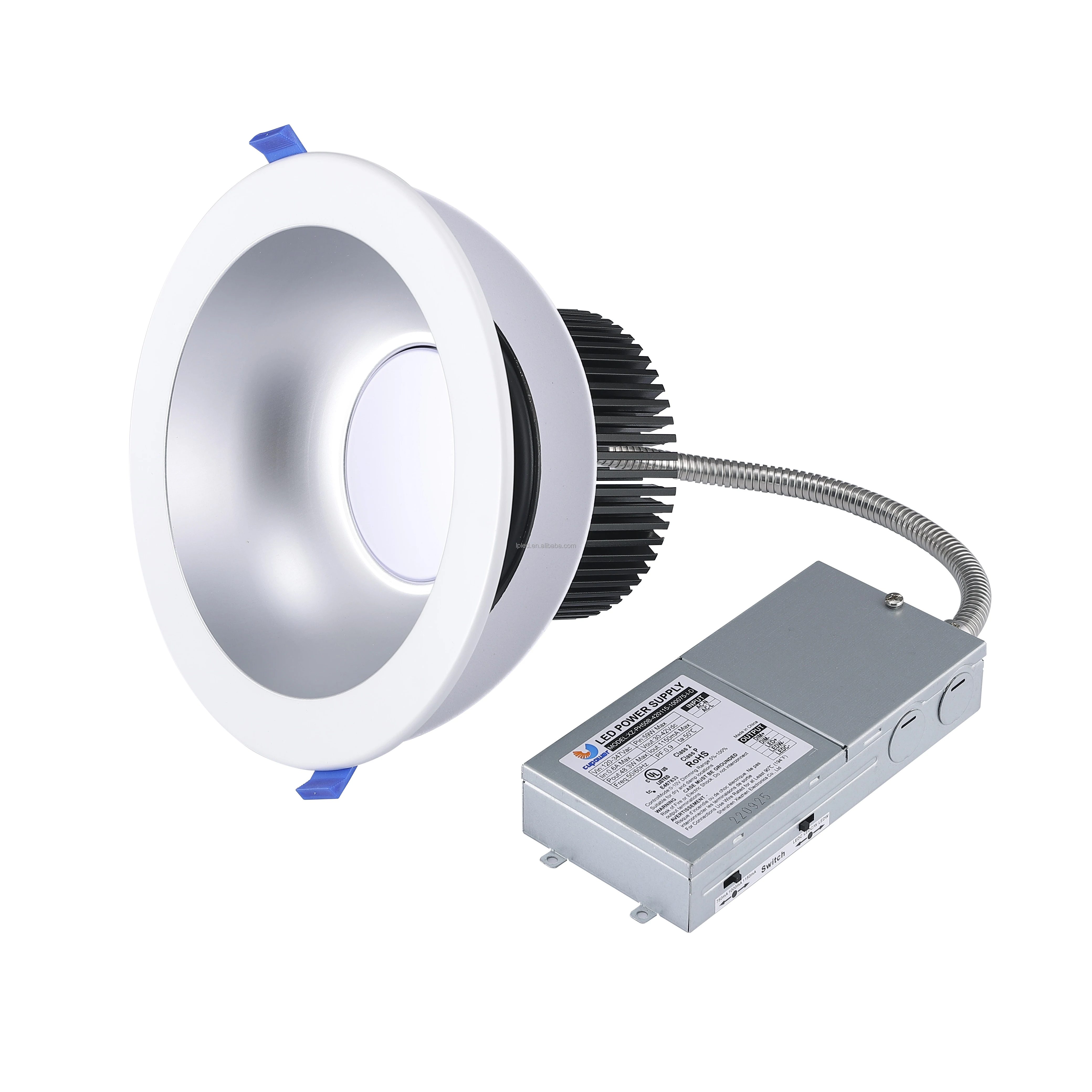 ETL LED Commercial Downlight Alternative Face Ring 3CCT Adjustable ...