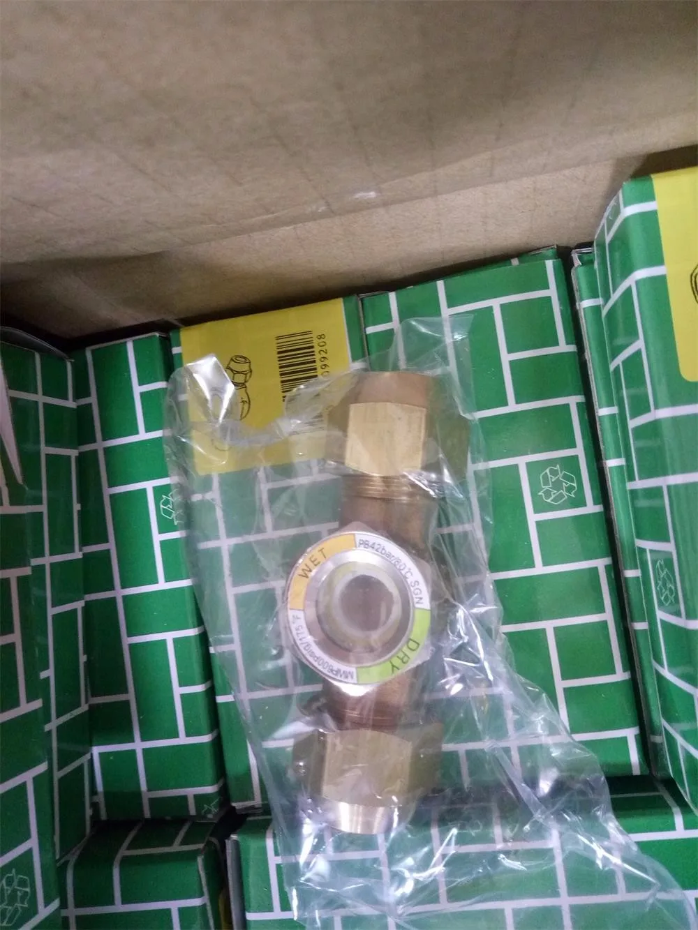 Hvac Ac Liquid Line Sight Glass W/moisture Indicator With Separate ...