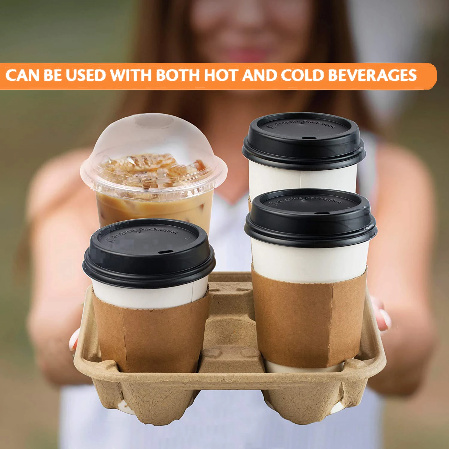 Disposable Customized Double Wall Paper Pulp Coffee Hot Drink Cup ...