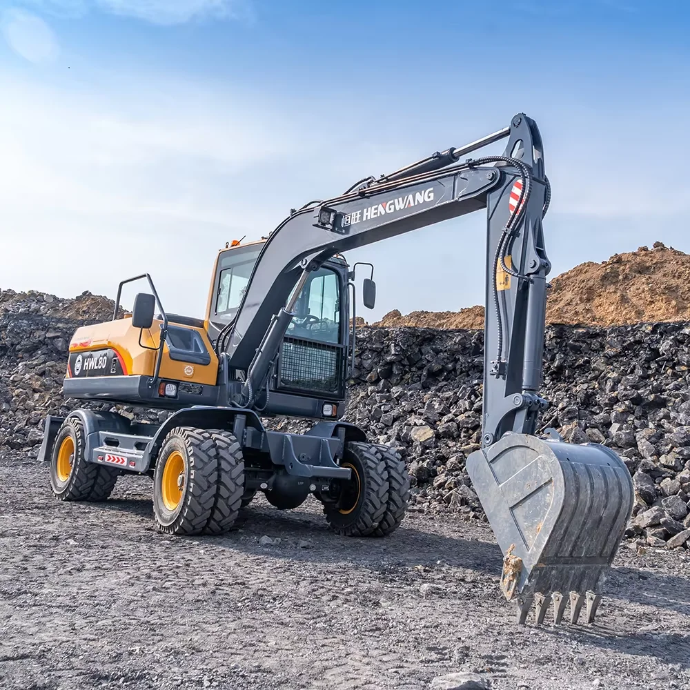 Spacious Cabin Impact Resistance Maxpower 6t 7ton 8ton 48kw Digger ...