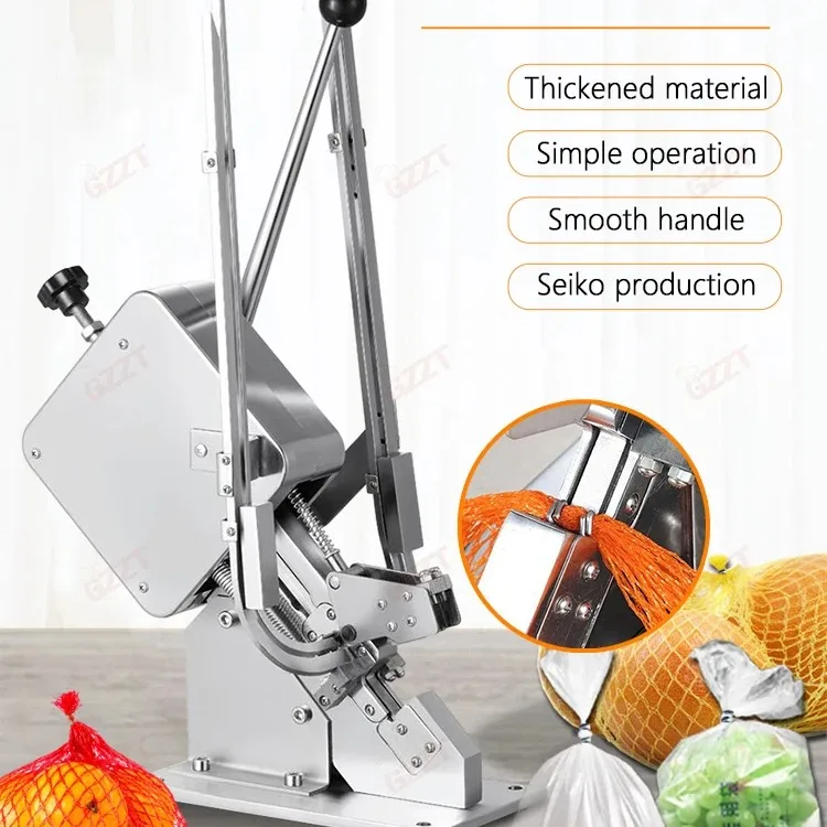 Aluminum Nail Buckle Double Row Buckling Machine Screw Tying Sausage ...