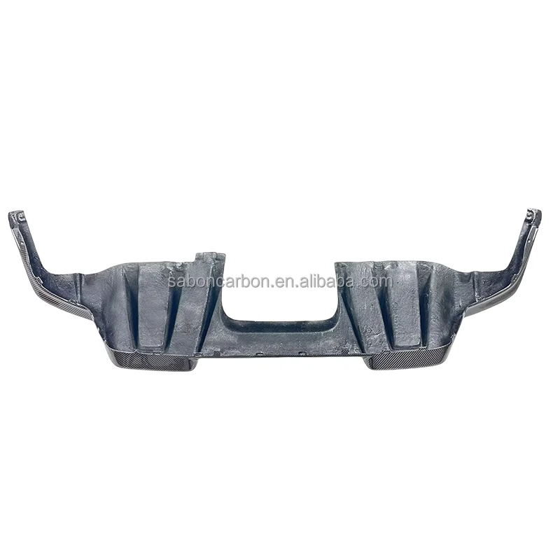 Aggressive Carbon Fiber Rear Bumper Diffuser Lip for Honda Civic Type R FL5