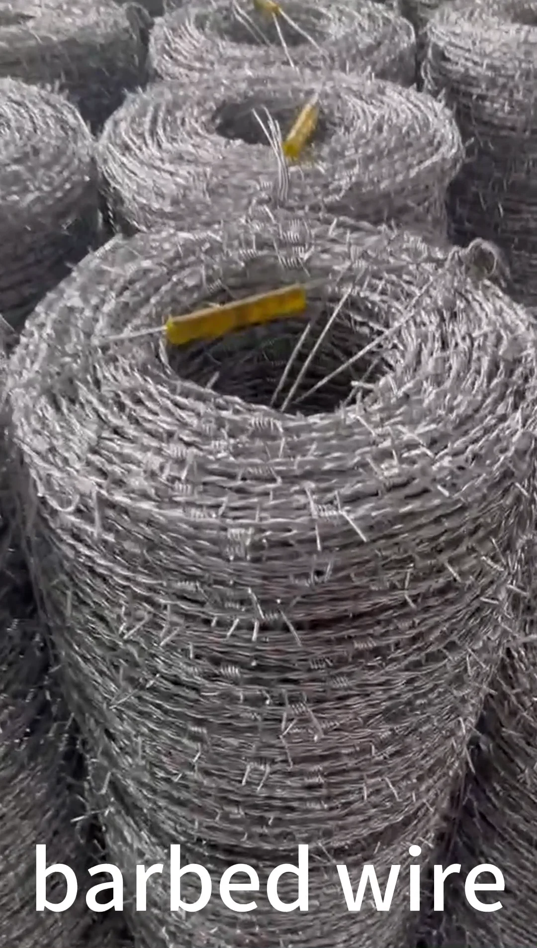 250m 500m Per Roll Low Price Prison Barb Wire Fence Electric Hot Dipped ...