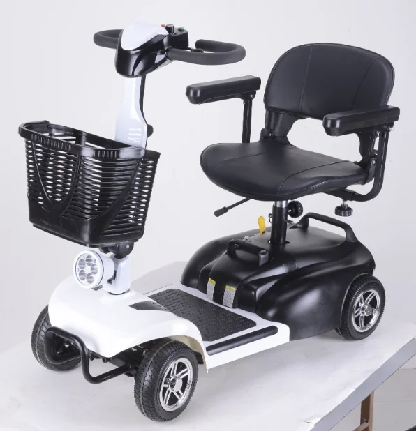 Portable Foldable Aluminum Disability Electric Walker Rollator Power ...