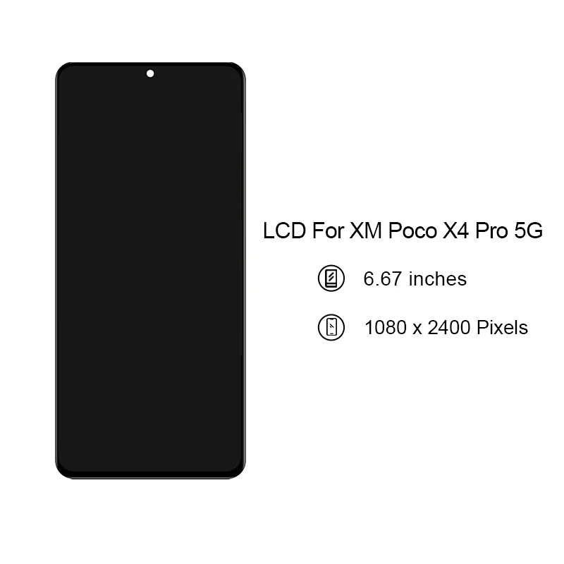 Poco X4 Pro 5g Mobile Phones Lcds For Xiaomi Poco X4 Pro 5g Screen Replacement Touch Screen ...