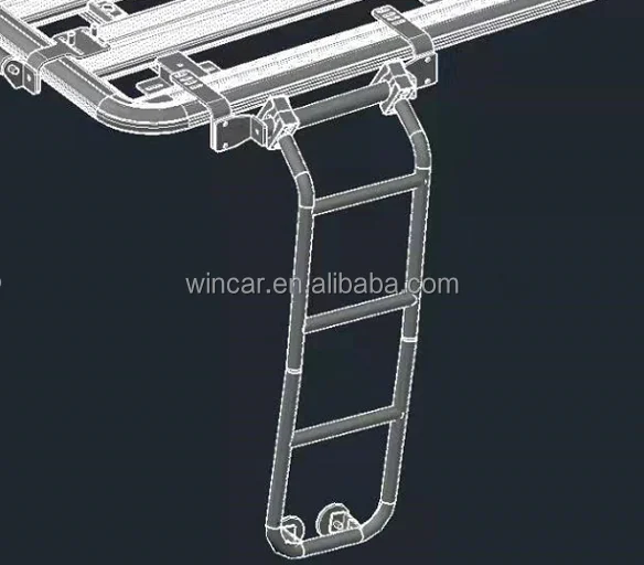 Universal Steel Roof Rack Ladder For Different Cars - Buy Universal ...