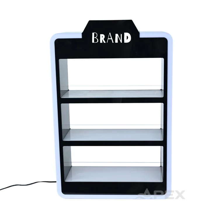 APEX Rgb Led Acrylic Display Stand 3 Layers Acrylic Display With Led ...