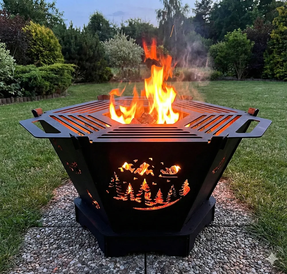 Decorative Metal Fire Pit Modern Outdoor Design| Alibaba.com