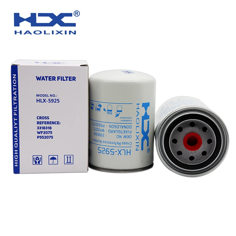 Automotive Diesel Engine Parts Truck Coolant Water Spin-on Filter ...