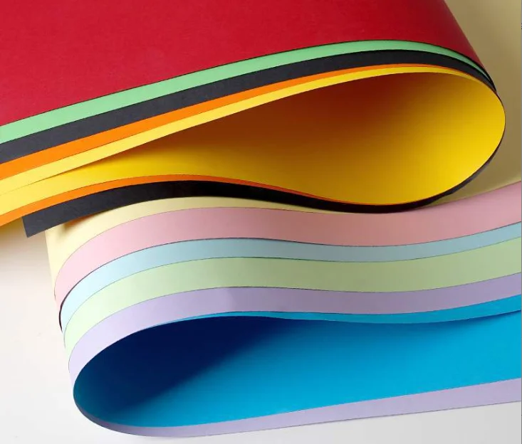 A4 A3 8k 4k 787*1092mm Red Color Paper Cardboard Paper Diy Coloured ...