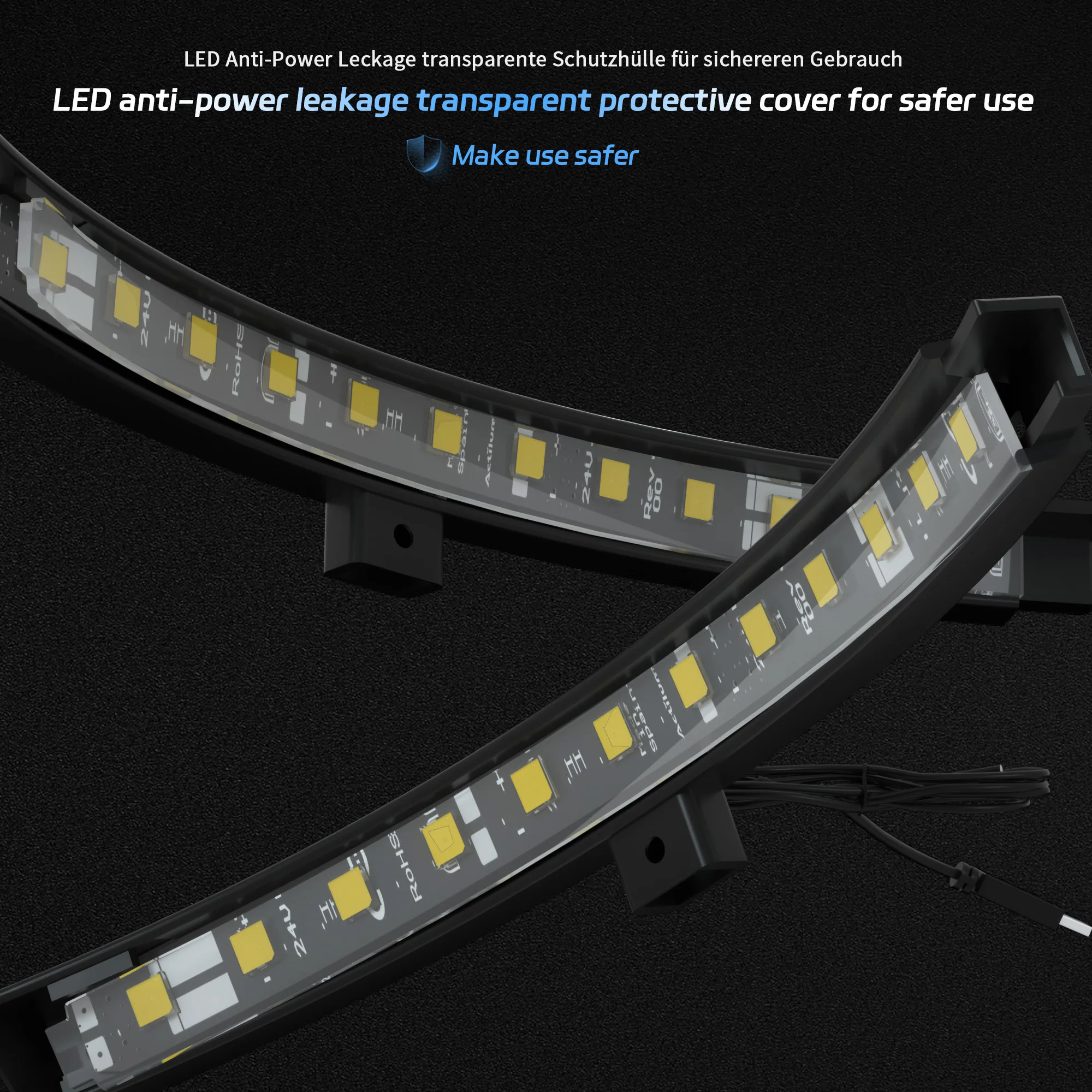 New Version Annular Dartboard Iluminator LED Lighting System