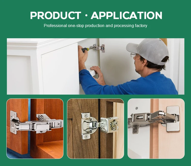 Two Way Glass Door Auto Hinges Soft-closing Cabinet Hinge Glass Cabinet ...