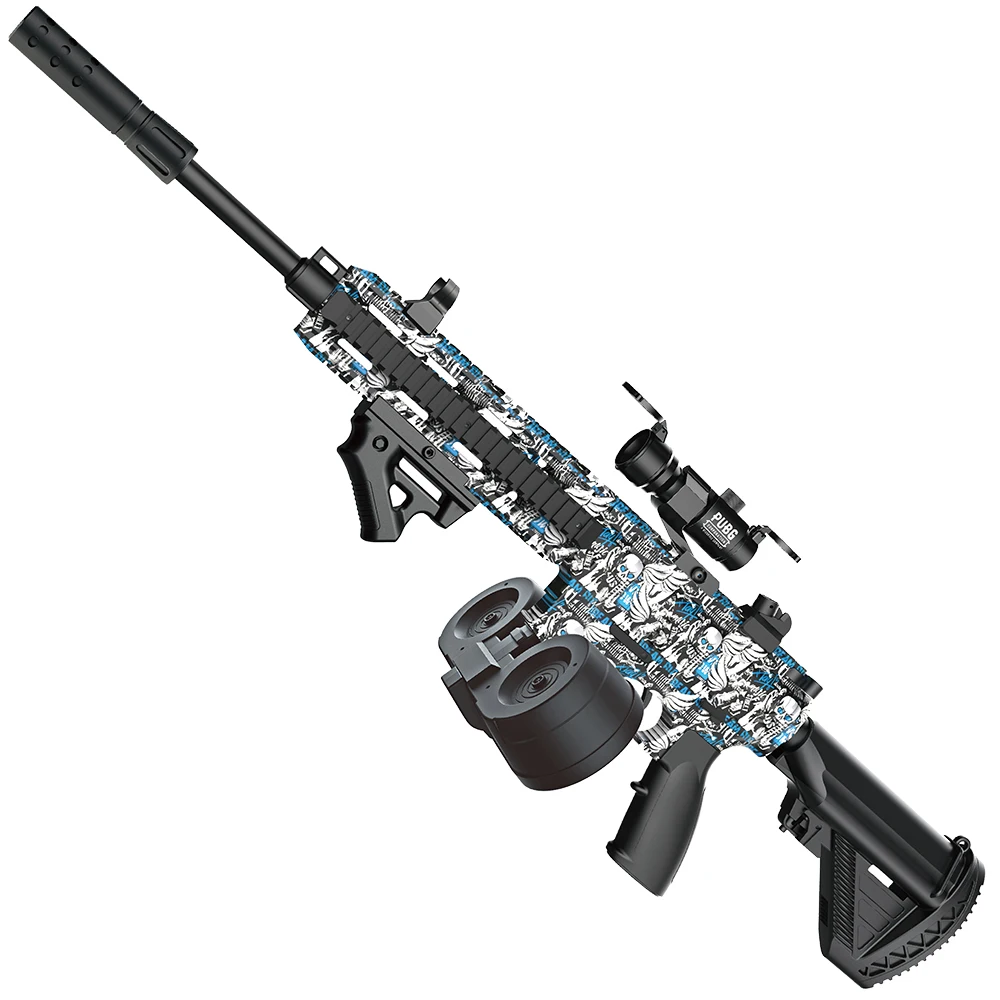 Ak47 M416 M4a1 M4 Electric Gel Blaster Orby Water Bead Splatter Orbeez Gun Toy Nerf Soft Bullet ...