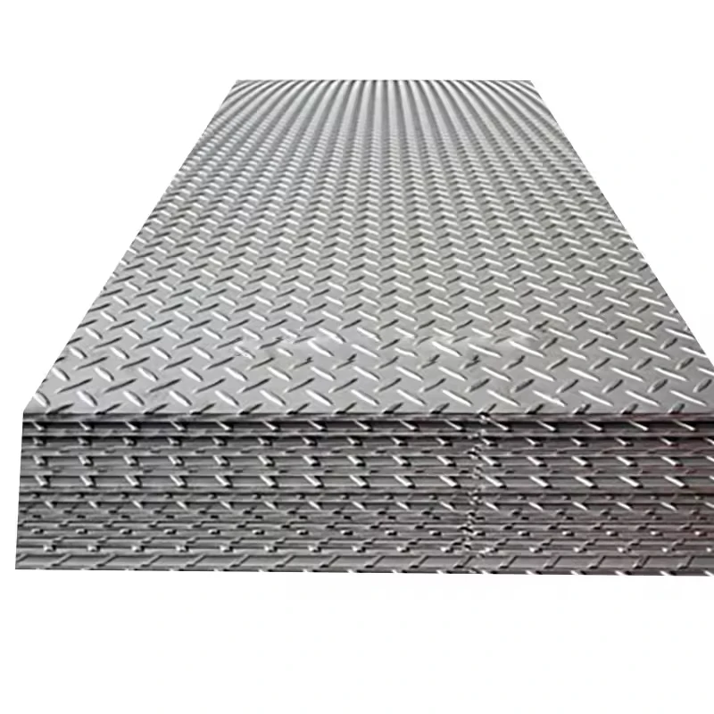MS Checker Plate Checkered Steel Plate /Embossed Steel Plate /Riffled ...