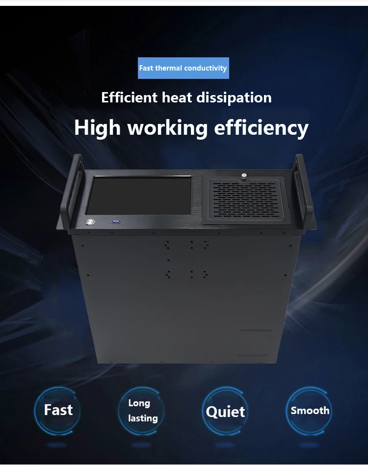 4u Intel Server Case Rackmount Chassis Control Computer PC