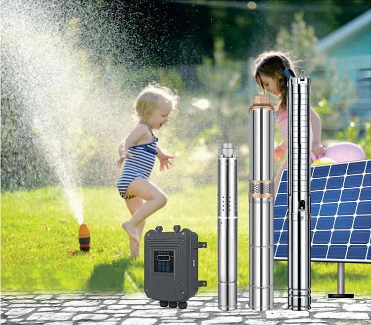 Rida Solar Borehole Pump System 200m Head Solar Water Deep Well Pump ...