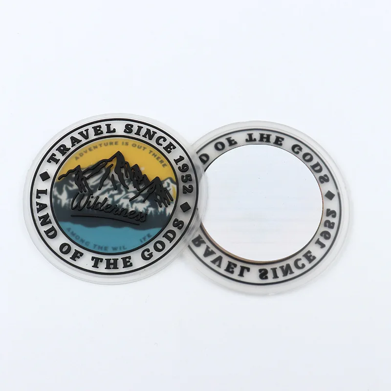 Custom Embossed 3D PVC Logo Patches - Versatile & Colorful