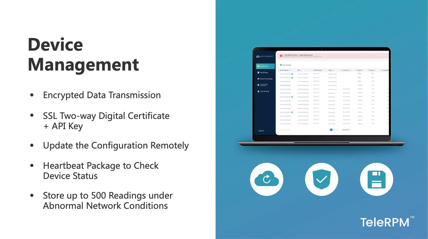 Telerpm Precise And Secure Medical-grade Remote Care 4g Scale ...