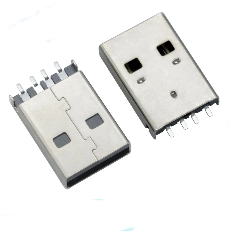 USB Type-a Connector Female - 4pins, 180 Degree Data Port