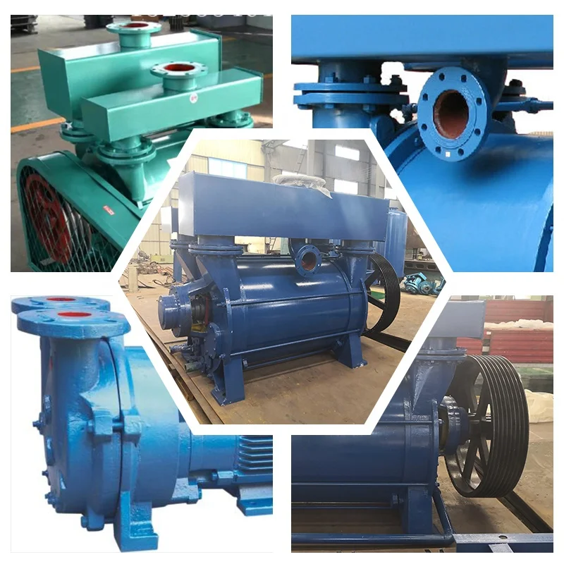 Waste Paper Recycling Machine Cl2002 Liquid Water Ring Vacuum Pump For ...