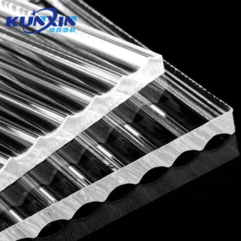 3mm 5mm 6mm Pmma Extruded Wave Acrylic Plate Clear Textured Acrylic ...