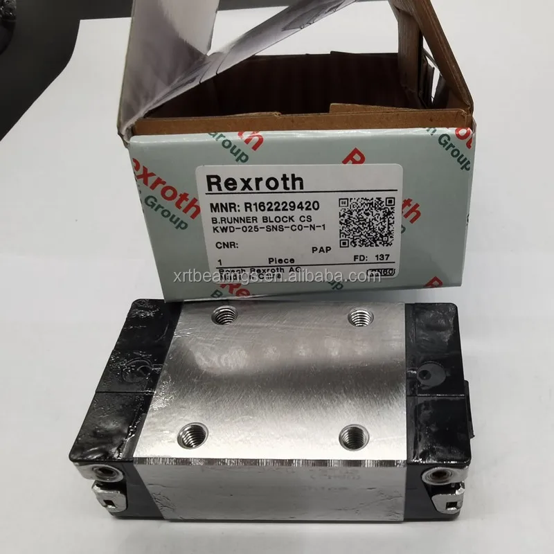 Rexroth Linear Guide Rail Block - High Rigidity & Precision