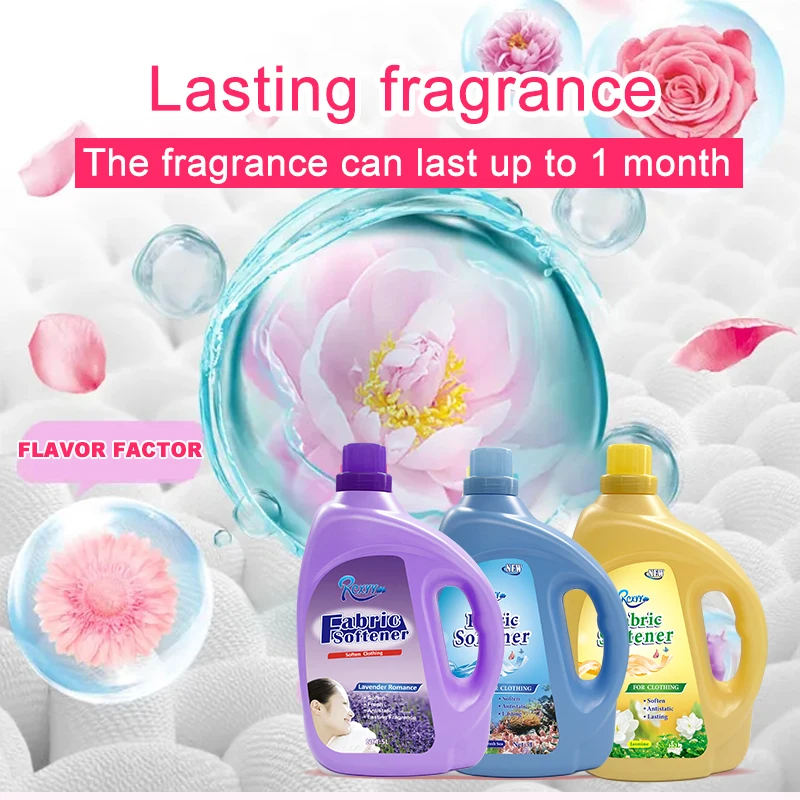 Oem Wholesale 5l Antistatic Clothes Lasting Fragrance Laundry Detergent Liquid Fabric Softener ...