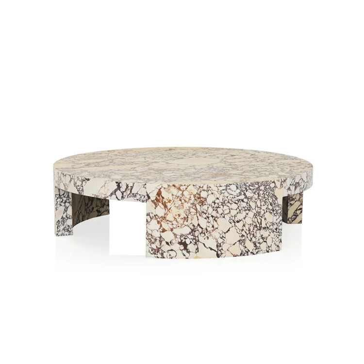 Calacatta Violet Round Coffee Table - Buy Calacatta Violet Designer ...
