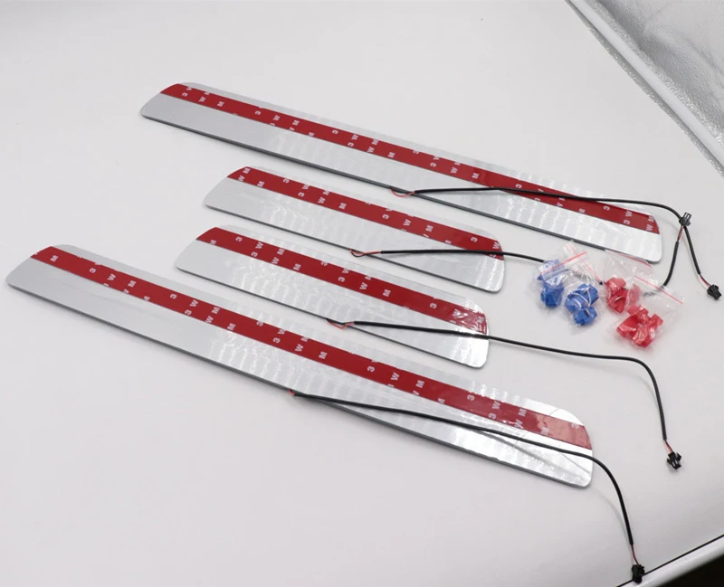Customize Car Led Illuminated Door Sill Plate - Buy Led Door Sill Scuff ...