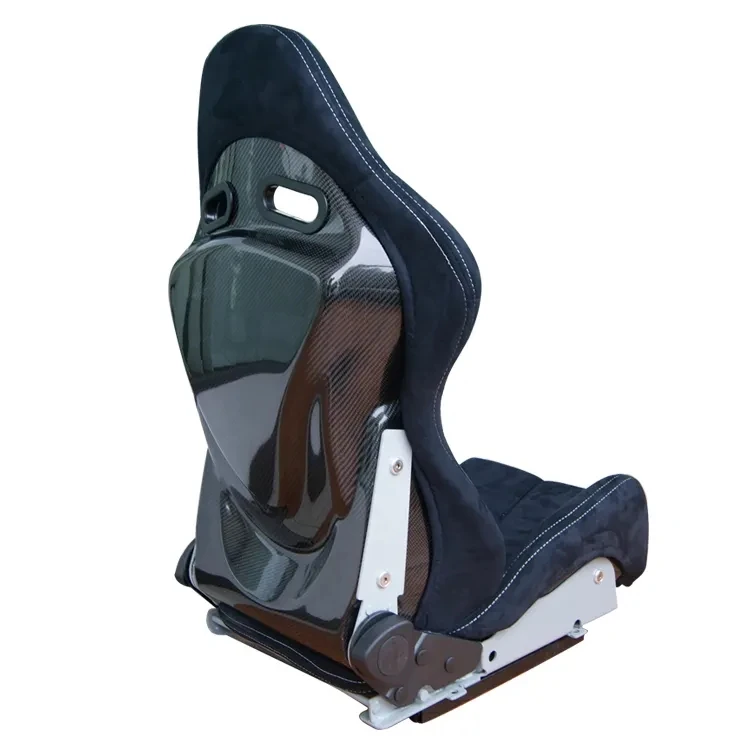 EDDYSTAR OEM Racing Simulator Seat Racing Car Seat Reclining Black Drag ...