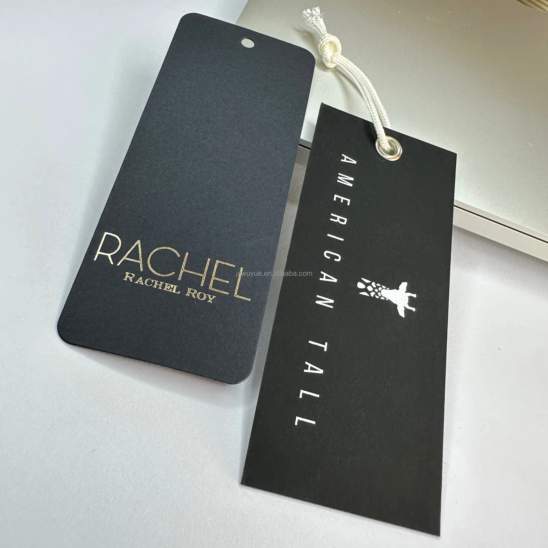 Custom Luxury Hanging Label With Free Slings Special Swing Paper ...