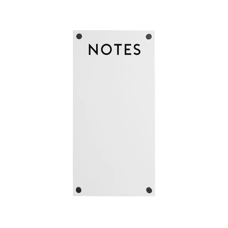 Wall Blank Acrylic Notes Board For Wall Dry Erase Board Clear Acrylic ...