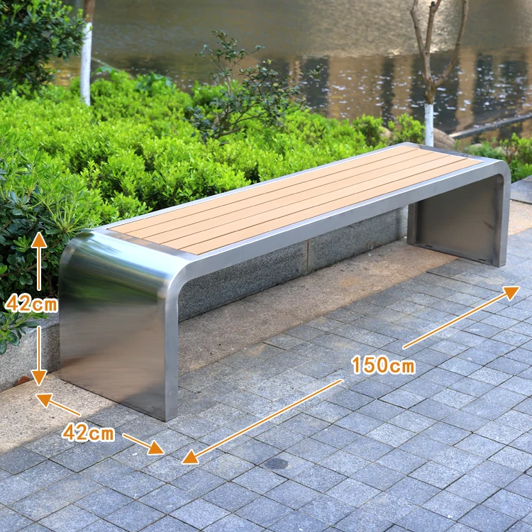 Park Outdoor Leisure Benches Chairs Outdoor Courtyard Stadium Rest ...