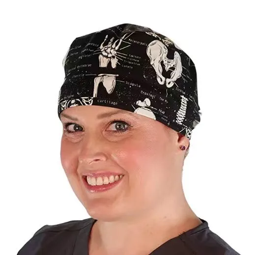 Surgical Caps with Silk Lining - Medical Scrubs Cap