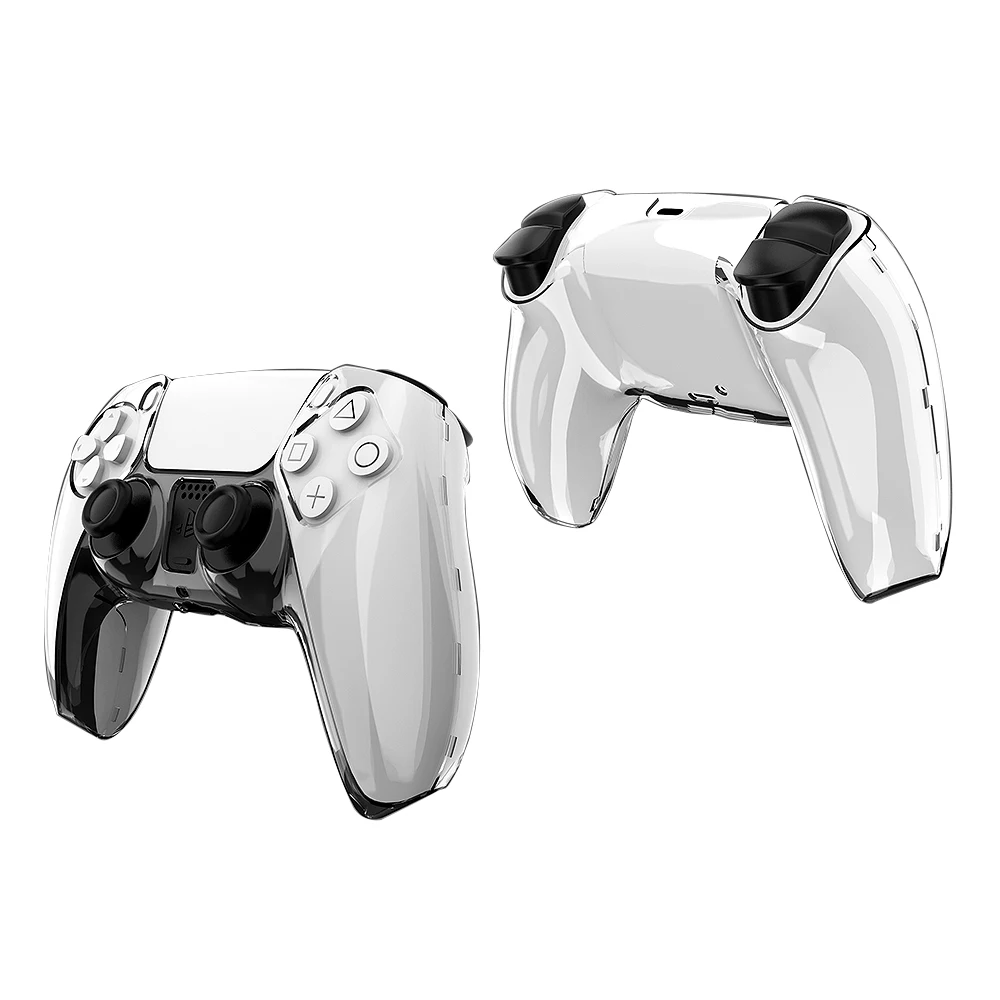Protective Case Shell for PS5 Controller - White Plastic