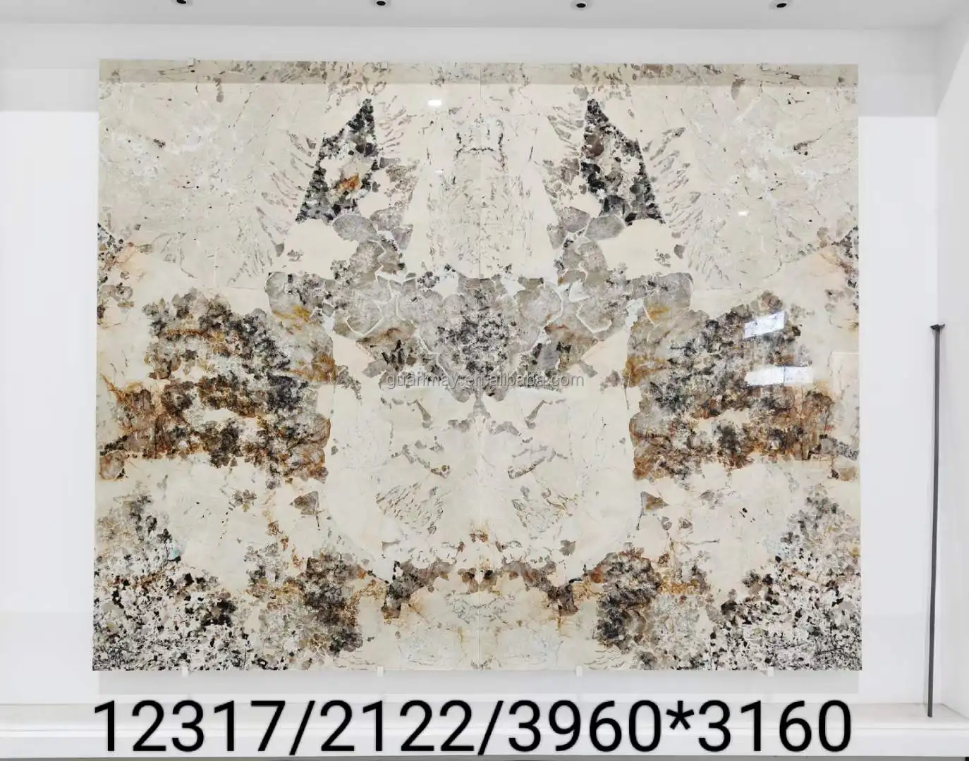 Backlit Onyx Pandora White Marble Slab - Patagonia Marble