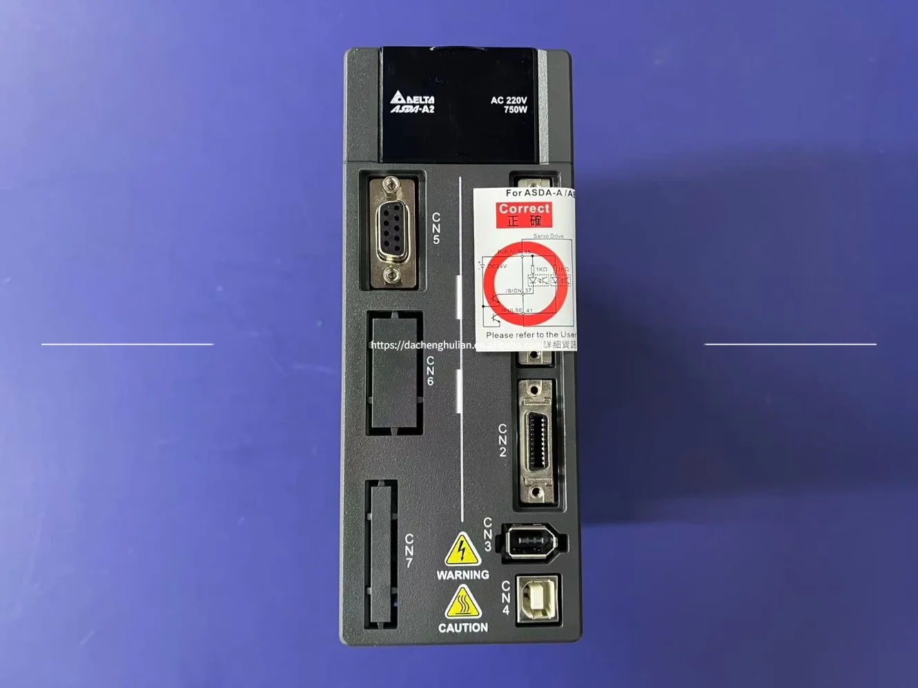 Delta A2 Series AC Servo Drive ASD-A2-0721-L 750W 220VAC 5.1 a 3PH ...