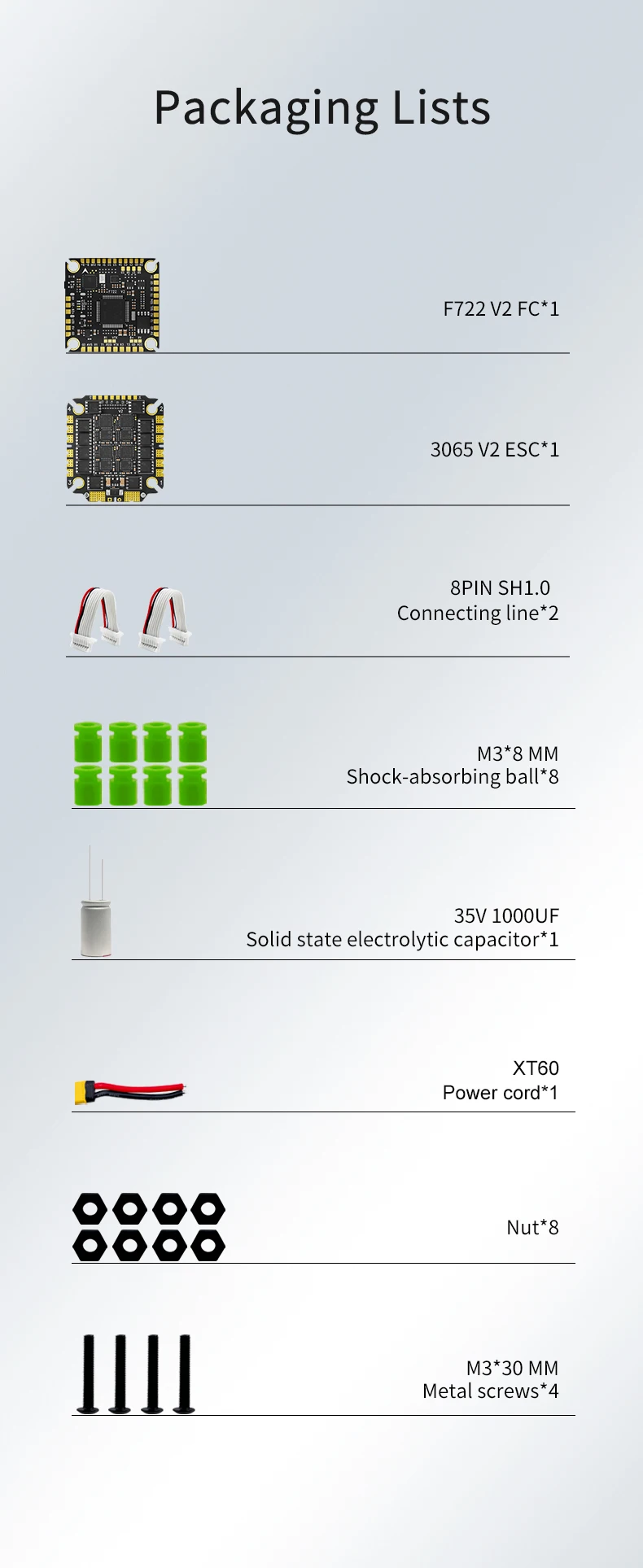 AOCODA-RC F765-V2 FPV Stack - Ultimate DIY Drone Solution