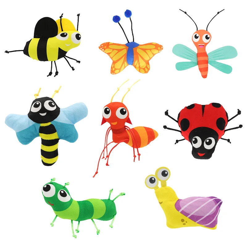 Cute Insect Series Catnip-Infused Chew Toys Self-Healing Teething ...