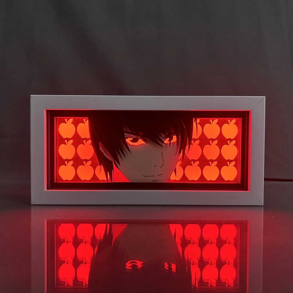 Death Note L Anime Light Box - Stylish LED Night Light
