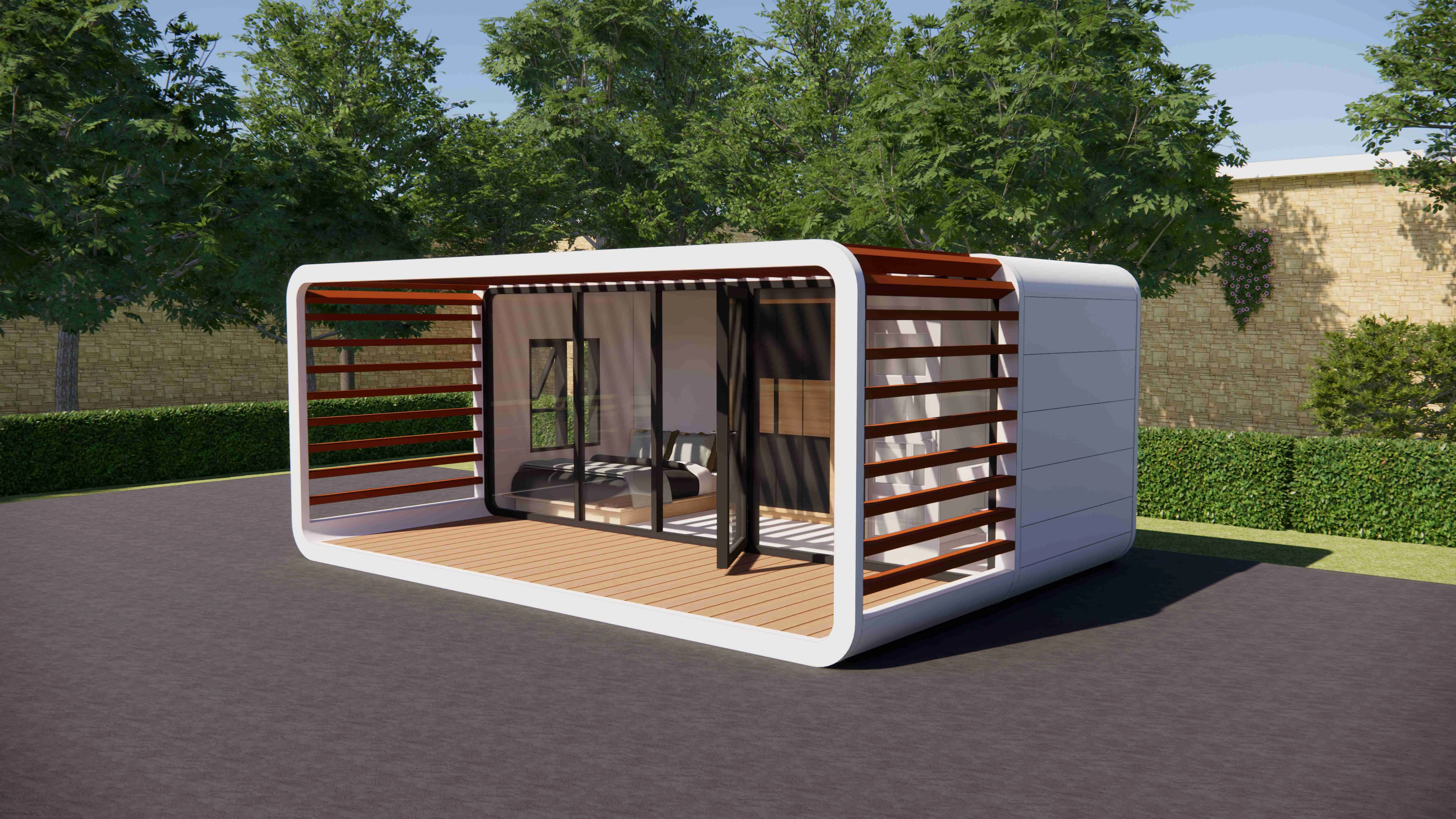 Moduler Homes - Apple Cabin Prefabricated Pod Container House